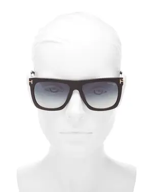 TOM FORD Morgan Square Sunglasses 55mm