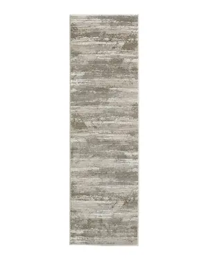 MINK HOME Waterside Tide Runner Area Rug, 2'3 X 7'7 - Stone