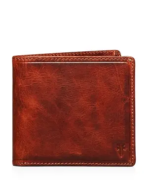 Frye Logan Bi-fold Wallet - Cognac