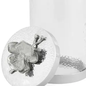 Michael Aram Medium White Orchid Canister