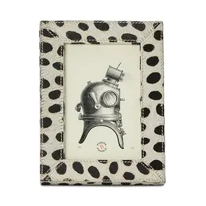 PIGEON AND POODLE Hana Dalmatian Print Frame, 4 X 6 - Black/white