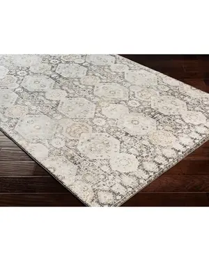 Livabliss Indigo Igo-2306 Area Rug, 2' X 2'11 - Charcoal