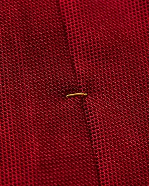 Eton Solid Classic Tie - Red