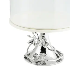 Michael Aram White Orchid Cake Stand With Dome