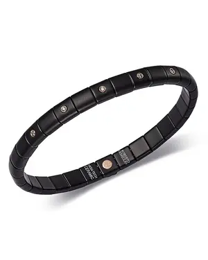 Roberto Demeglio Pura Stretch Bracelet - White/black