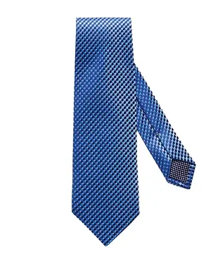 Eton Dot Silk Classic Tie - Blue