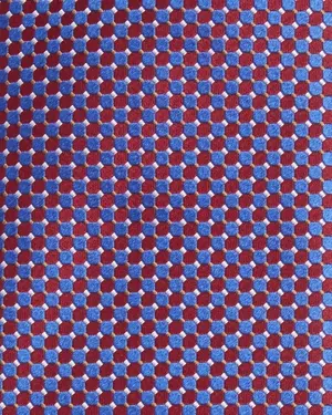 Eton Dot Silk Classic Tie - Red