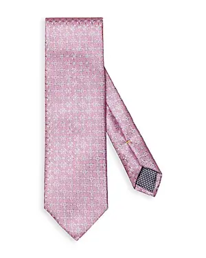 Eton Eton Floral Silk Tie Pink/red