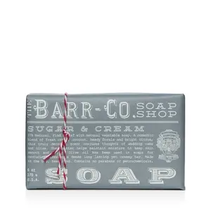 BARR-CO. Sugar & Cream Bar Soap - Gray