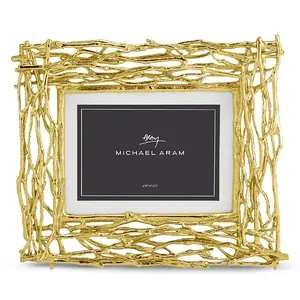 Michael Aram Tone Twig Frame, 7 X 5 - Gold