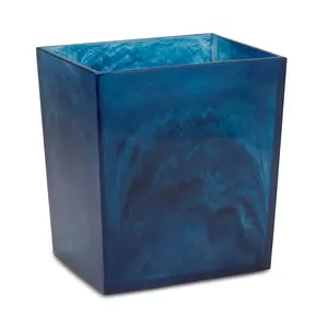 PIGEON AND POODLE Abiko Wastebasket - Cobalt Blue