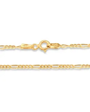 Aqua Figaro Link Bracelet