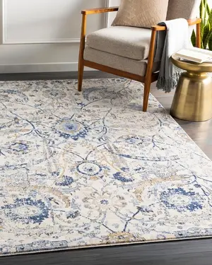 Livabliss Indigo Igo-2317 Area Rug, 7'10 X 10'2 - Blue