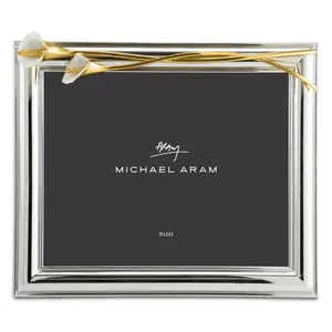 Michael Aram Calla Lily Frame, 8 X 10 - Brass