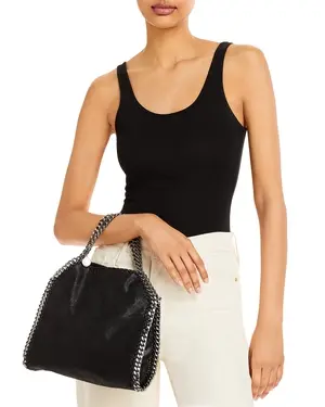 Stella McCartney Falabella Mini Tote - Black/silver