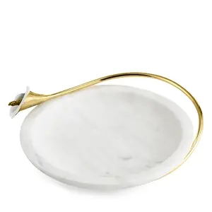 Michael Aram Calla Lily Marble Dish - White