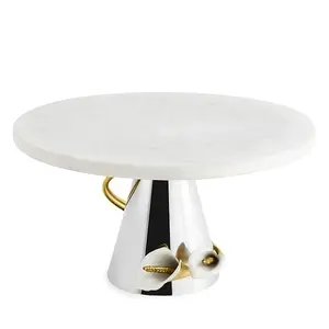 Michael Aram Calla Lily Cake Stand - Silver