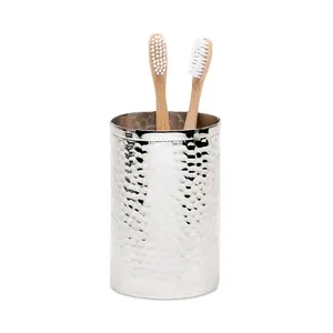 PIGEON AND POODLE Verum Toothbrush Holder - Shiny Nickel