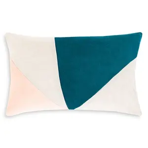 Livabliss Moza Lumbar Pillow, 13l X 20w - Teal