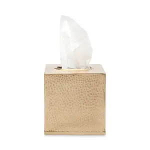 PIGEON AND POODLE Verum Tissue Box - Antique Brass