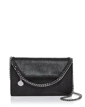 Stella McCartney Falabella Mini Crossbody Bag - Black/silver