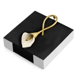 Michael Aram Calla Lily Cocktail Napkin Holder - Silver