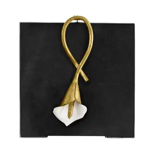 Michael Aram Calla Lily Cocktail Napkin Holder - Silver