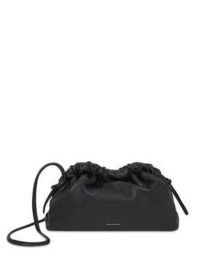 MANSUR GAVRIEL Mini Cloud Clutch - Black/flamma