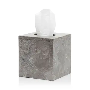 PIGEON AND POODLE Veneto Tissue Box - Gray