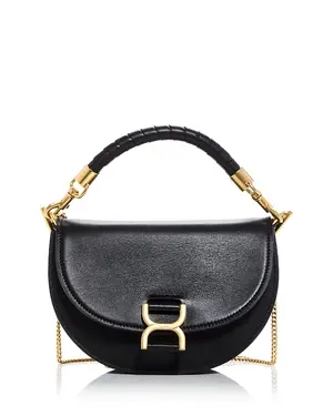 Chloé Marcie Leather Chain Crossbody