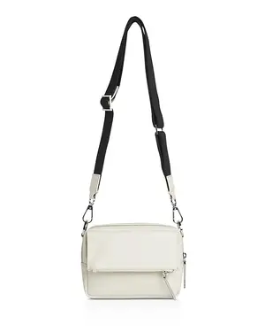 Women's White Leather Crossbody Bags