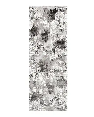 LIVABLISS Venice Vne-2306 Runner Area Rug, 2'7 X 7'3 - Charcoal