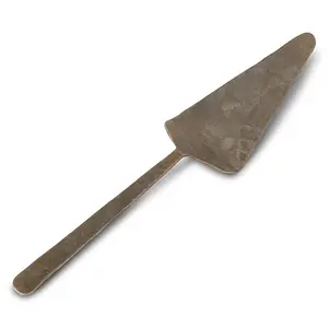 FARMHOUSE POTTERY Hammered Pie Server - Gray