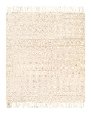 LIVABLISS Farmhouse Tassels Fts-2305 Runner Area Rug, 2' 6 X 8 - White