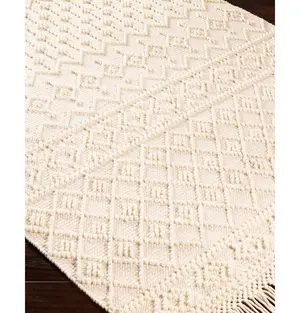 Livabliss Farmhouse Tassels Fts-2305 Runner Area Rug, 2' 6 X 8