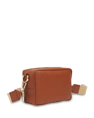 Whistles Bibi Leather Crossbody - Tan