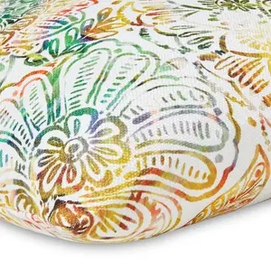 MODE LIVING Sol Flora Throw Pillow, 22 X 22
