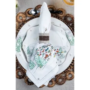 JULISKA Rustic Ring Natural Placemat - Natural Multi