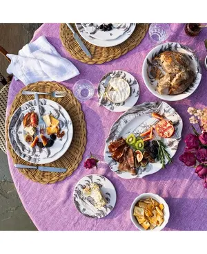 JULISKA Country Estate 16 Piece Dinnerware Set, Service For 4 - Flint Grey