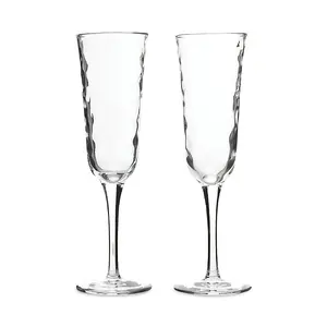 JULISKA Puro Toasting Flutes, Set Of 2 - Clear