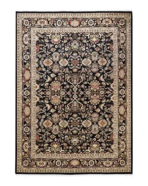 Bloomingdale'S Mogul M1369 Area Rug, 9'1 X 12'5 - Black