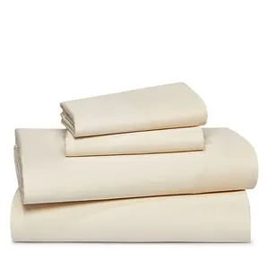 SKY 500tc Sateen Wrinkle-resistant Sheet Set, Queen Exclusive - Ivory