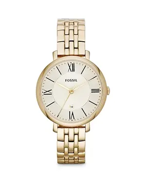 Fossil Jacqueline 36mm Watch - Gold