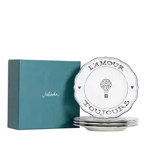 JULISKA L'amour Toujours Dessert Plates, Set Of 4