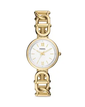 Fossil Carlie Watch - White/gold