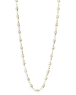 GIGI CLOZEAU Gigi Clozeau 18k Yellow Gold Resin Bead Necklace