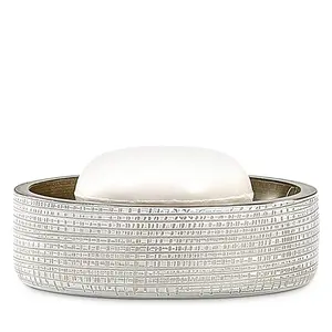 LABRAZEL Woven Soap Dish - Platinum/ivory