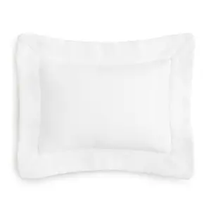 PEACOCK ALLEY Angelina Boudoir Pillow - White