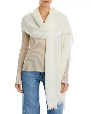 Echo Essentials Pleated Wrap - Cream