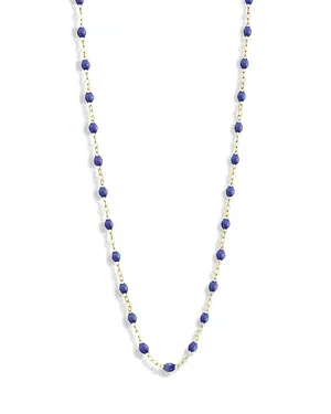 Gigi Clozeau Gigi Clozeau 18k Yellow Gold Resin Bead Necklace Bleuet